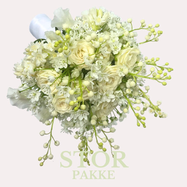 Spar 10% | Stor Bryllupspakke - alt i blomster til bryllupet – Flora Nordica